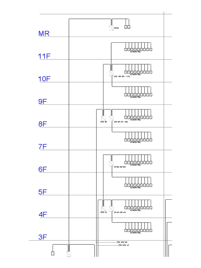 Bldg.10c Example Schematic Diagram Condotel | PDF