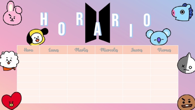 Horario BTS | PDF