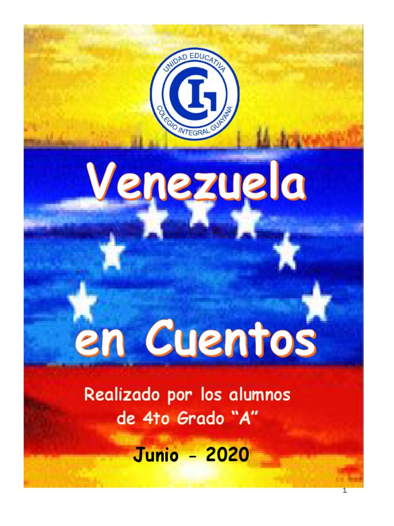 Venezuela-en-Cuentos, 4to Grado A | PDF | Venezuela | Agua