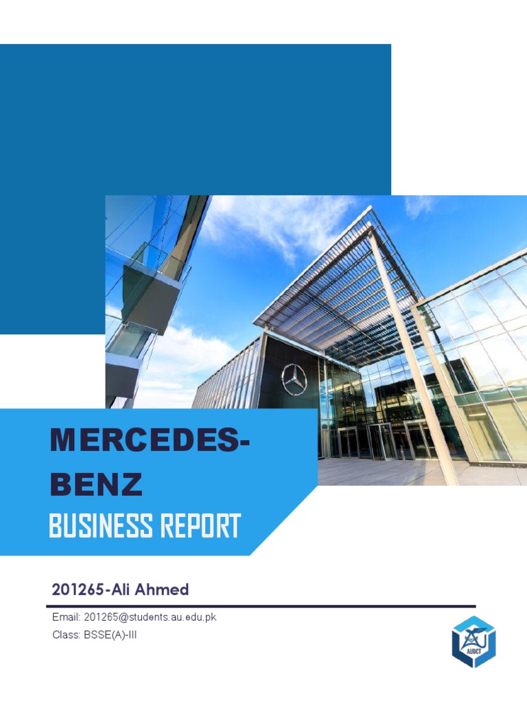 Organizational Analysis Report Mercedes-Benz | PDF | Mercedes Benz ...