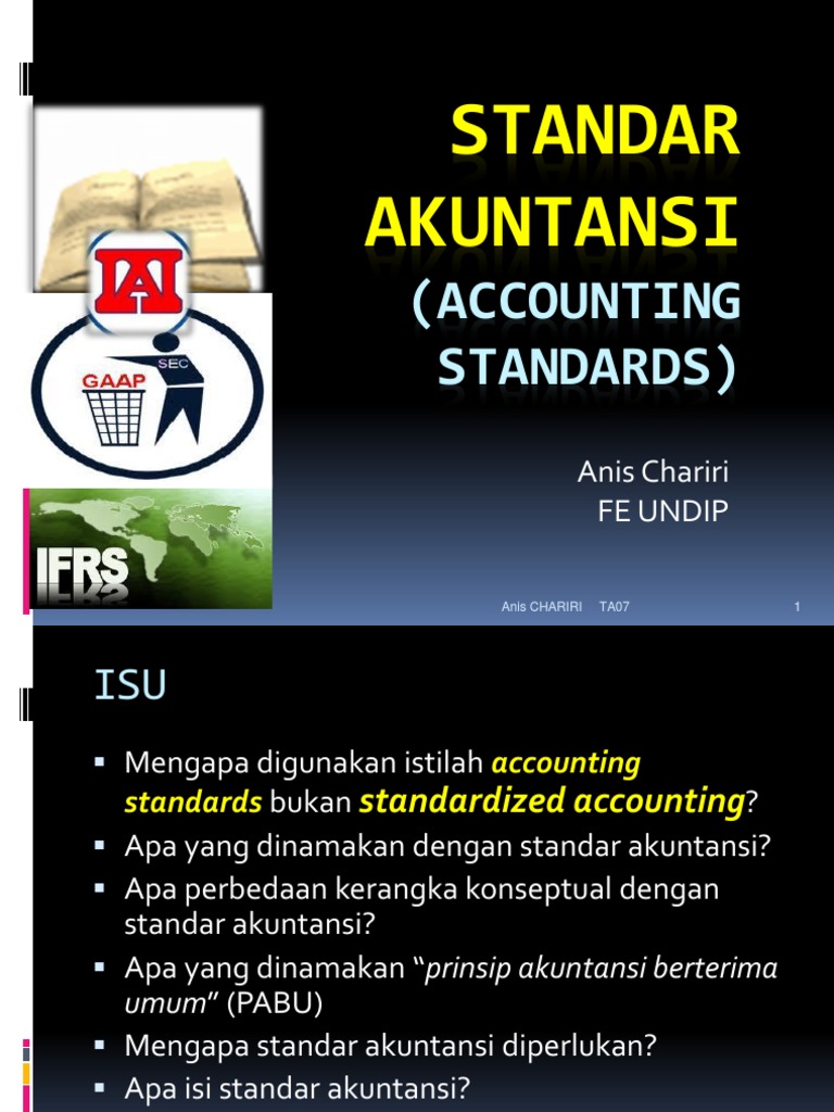 W05 - Standar Akuntansi | PDF