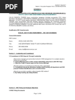 Pre-Tender HSE Qualification Questionnaire and Answers | PDF | Personal ...