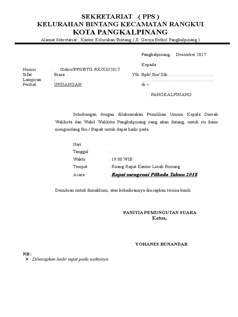 PPS Undangan | PDF