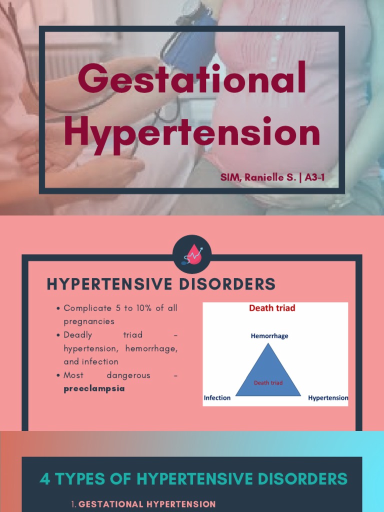 Gestational Hypertension | PDF | Hypertension | Blood Pressure