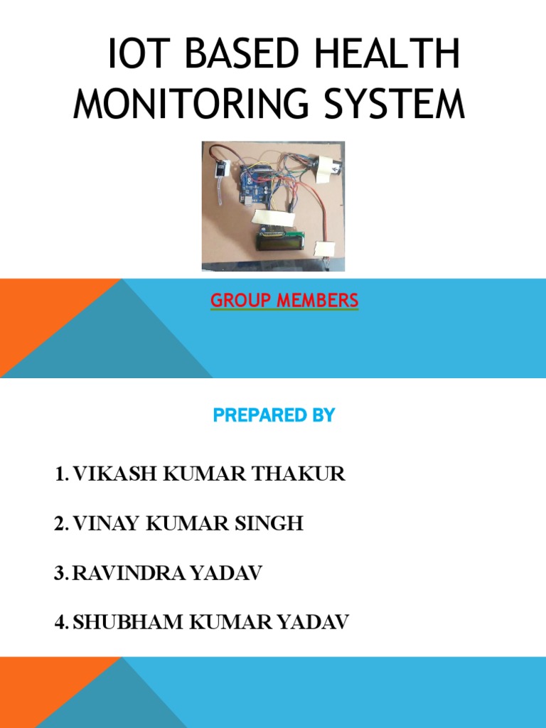 Iot Based Health Monitoring System1 | PDF | Sensor | Electronic Circuits
