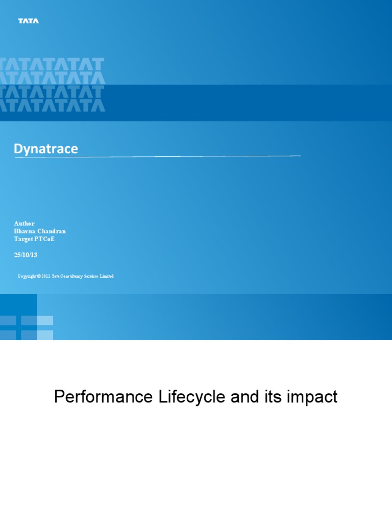 TCS DynatraceTraining | PDF | Class (Computer Programming) | Programming
