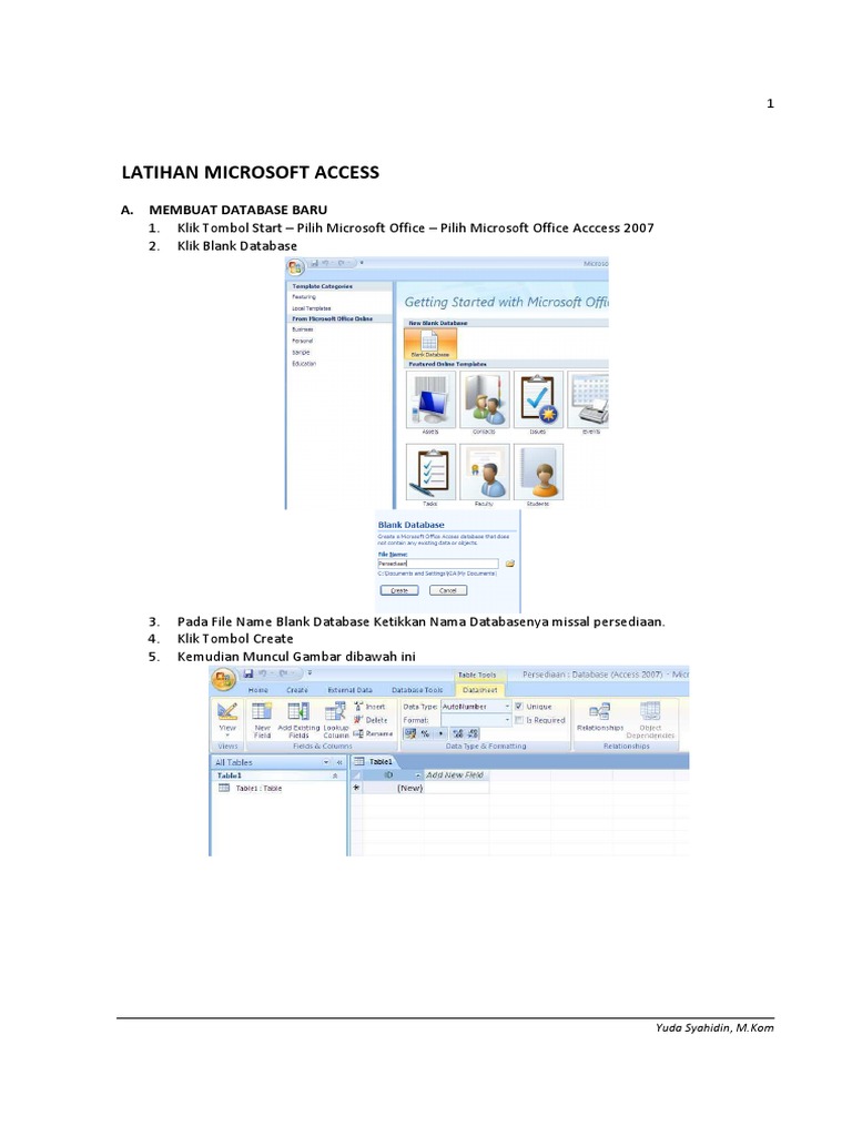 Modul SIK Access | PDF