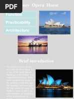Case Study - Sydney Opera House | PDF | Buildings And Structures | Art ...