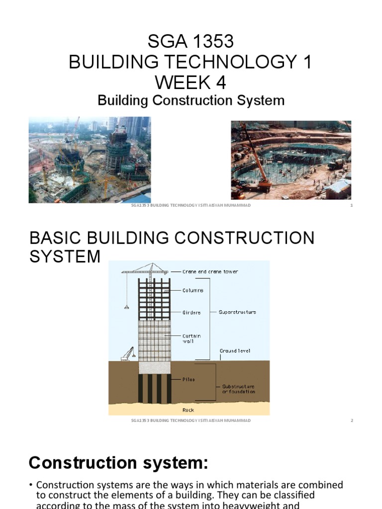 Building Construction System | PDF | Strength Of Materials | Nature