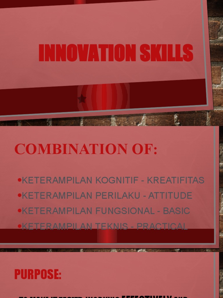Understanding Innovation Skills | PDF | Technology & Engineering