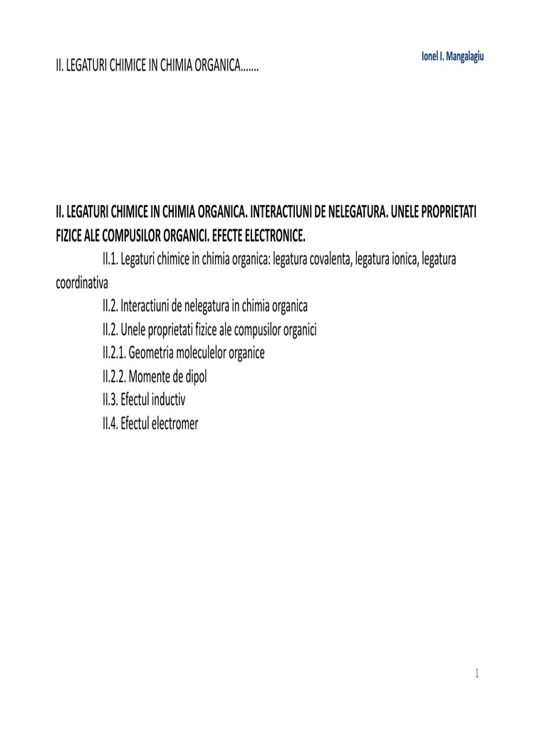13 BCO Leg Chimice | PDF | Molecular Orbital | Chemistry