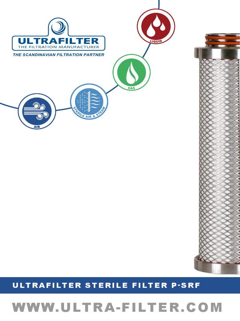 P-SRF Sterile Depth Filter Element Datasheet | PDF | Filtration ...