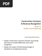 IND AS 11: Accounting for Construction Contracts | PDF | Revenue ...
