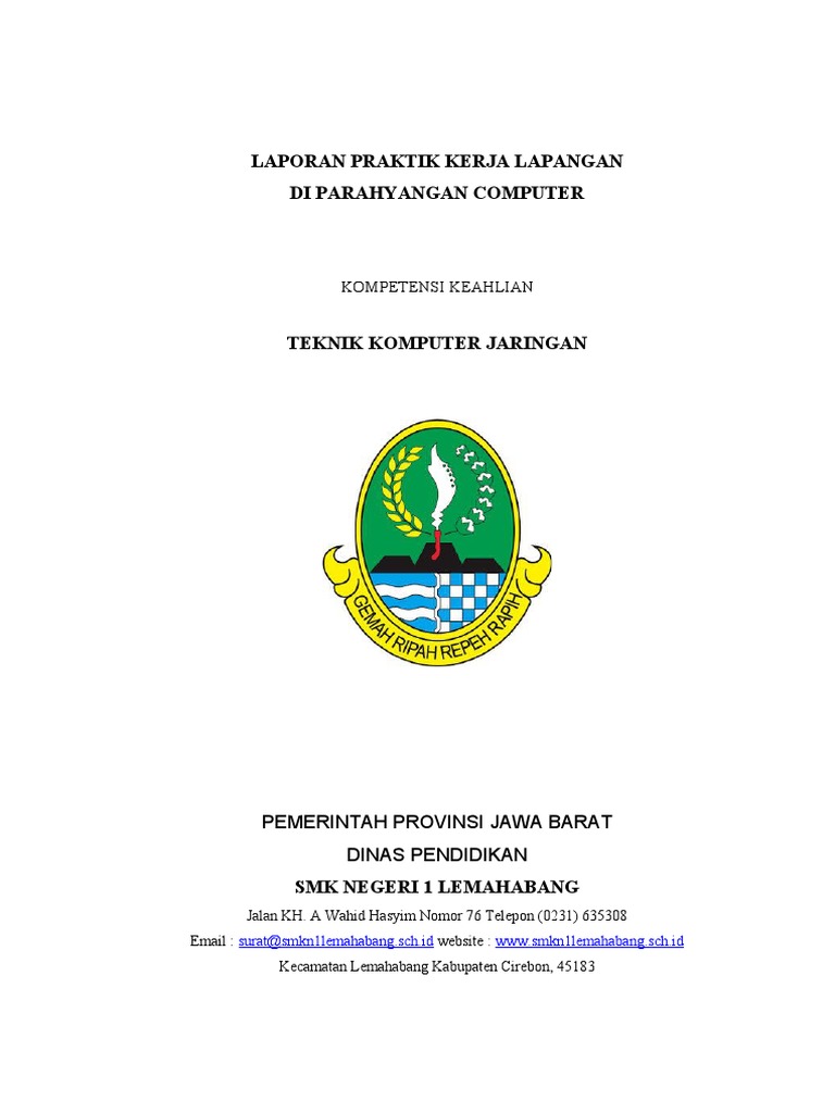 Laporan Prakerin Perakitan PC 2018 | PDF