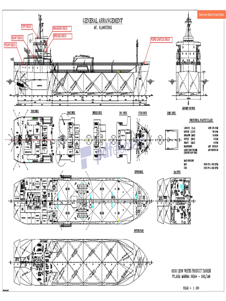 Gambar Kapal Tanker 6500 | PDF