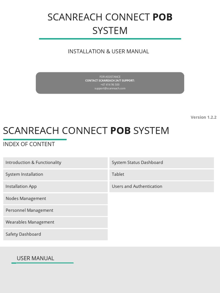 POB User Manual v1.2.2 1 | PDF | Computer Network | Internet Of Things