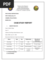 Social Case Study Report DSWD | PDF | Accessibility | Disability