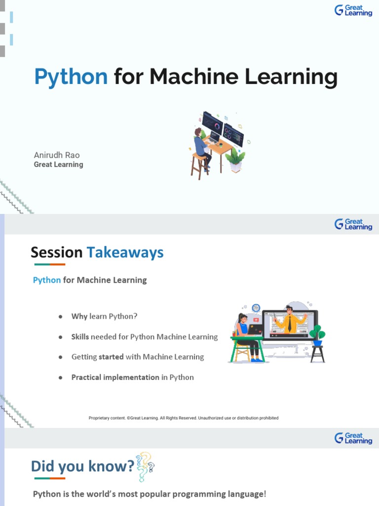Python For Machine Learning-2 | PDF | Machine Learning | Applied Mathematics