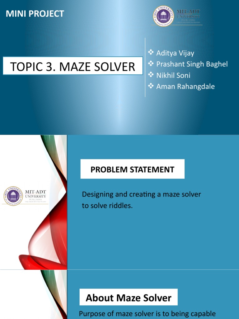 Maze Solver | PDF | Maze | Automation