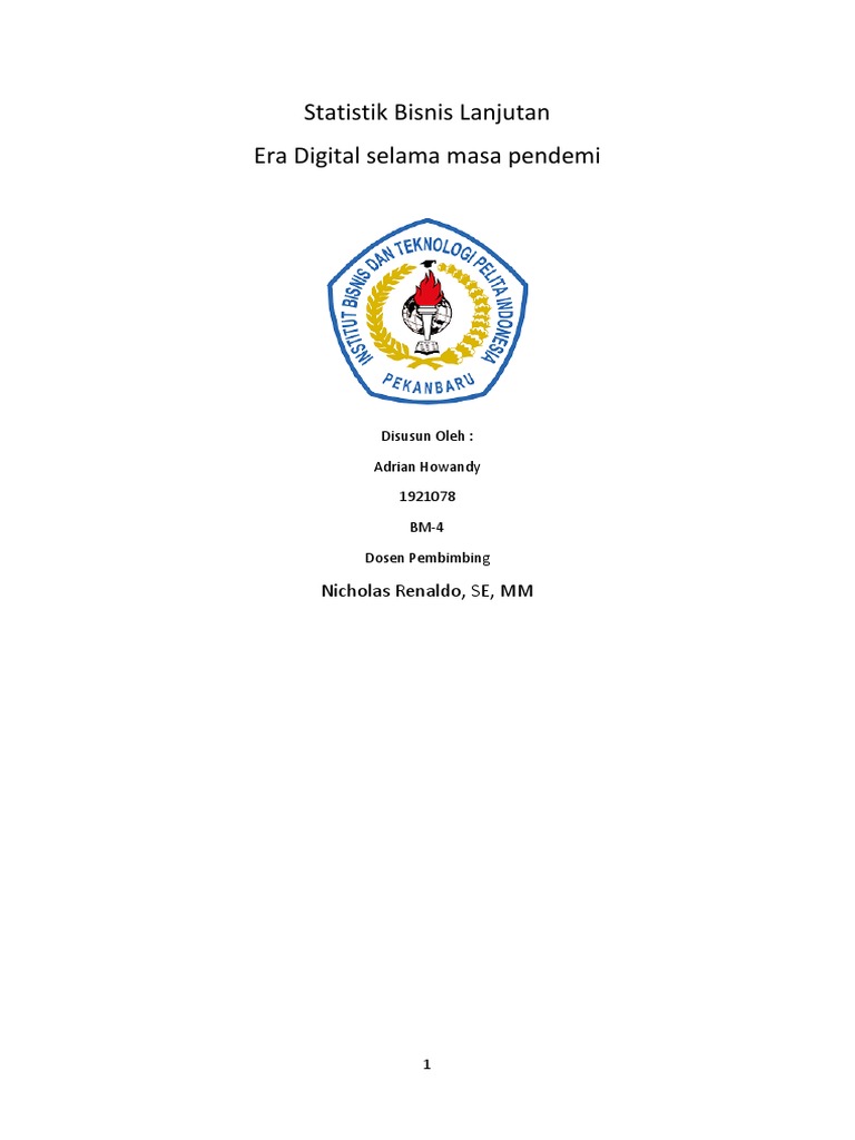 Artikel by Adrian Howandy BM4 1921078 | PDF | Ilmu Sosial