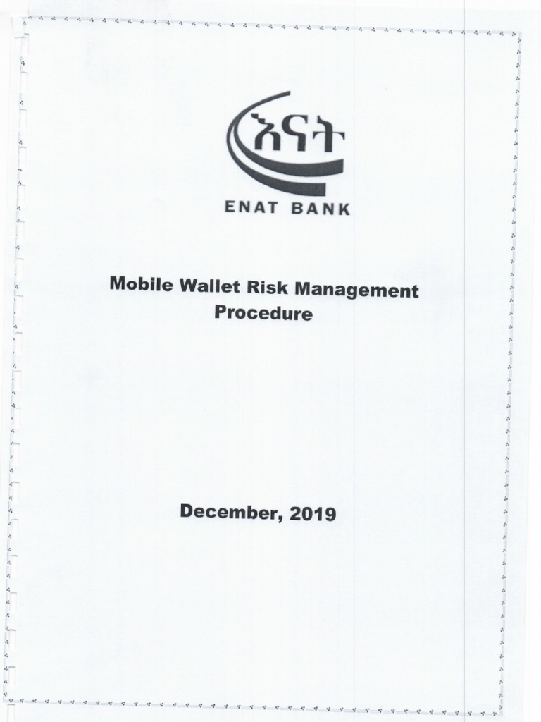 Mobile Wallet Risk Management Procedure | PDF