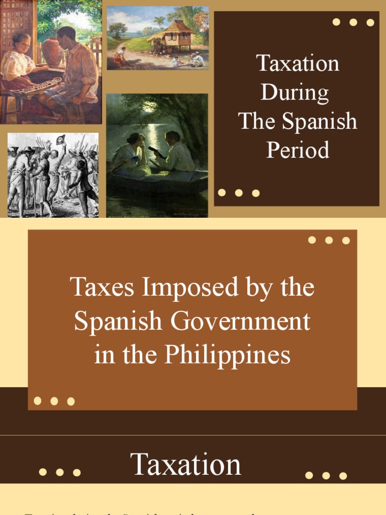 Taxation During The Spanish Era | PDF | Philippines