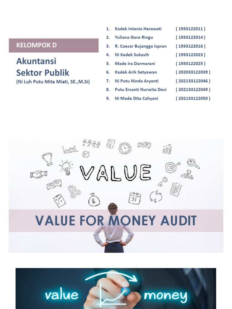 Kelompok D - Value For Money Audit | PDF
