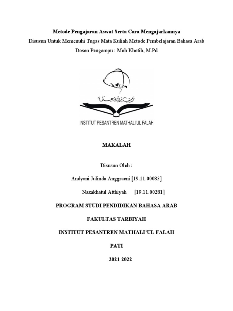 Ashwat Bareng Mba Jul | PDF