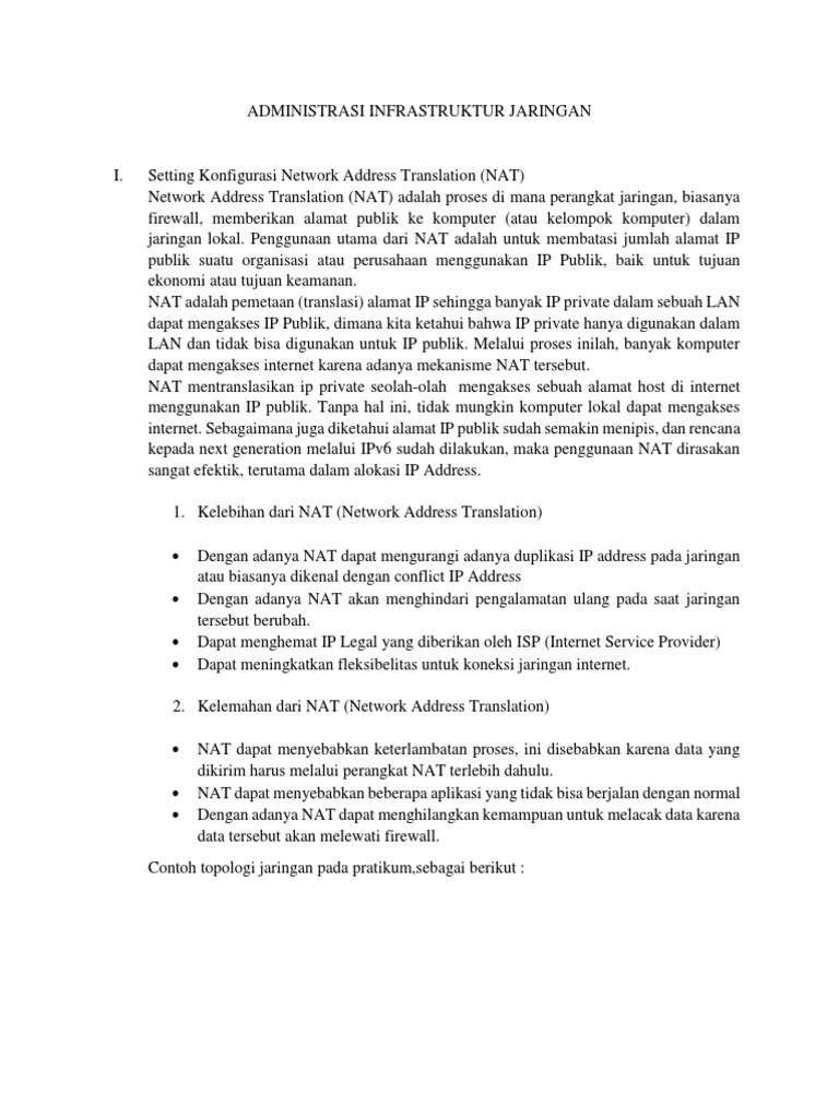 AIJ - NAT Dan Firewall | PDF