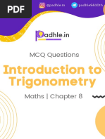 Trigonometry PYQ 2010-2024 | PDF | Trigonometry | Angle