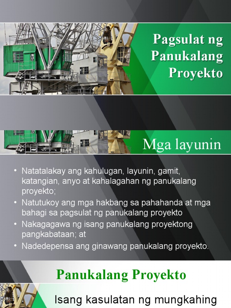 Panukalang Proyekto | PDF