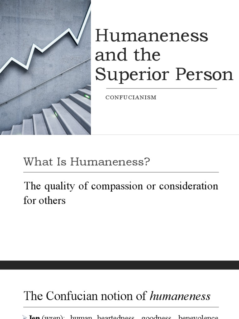 Humaneness and The Superior Person | PDF