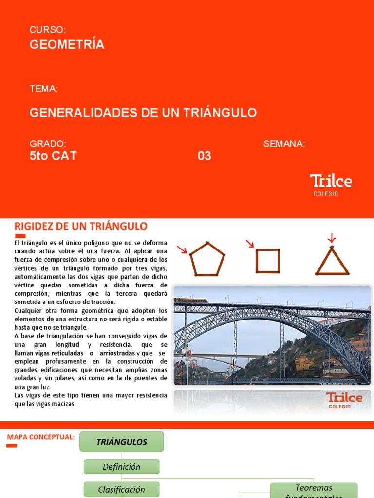 Geometria GENERALIDADES DE UN TRIÁNGULO | PDF | Triángulo | Geometría