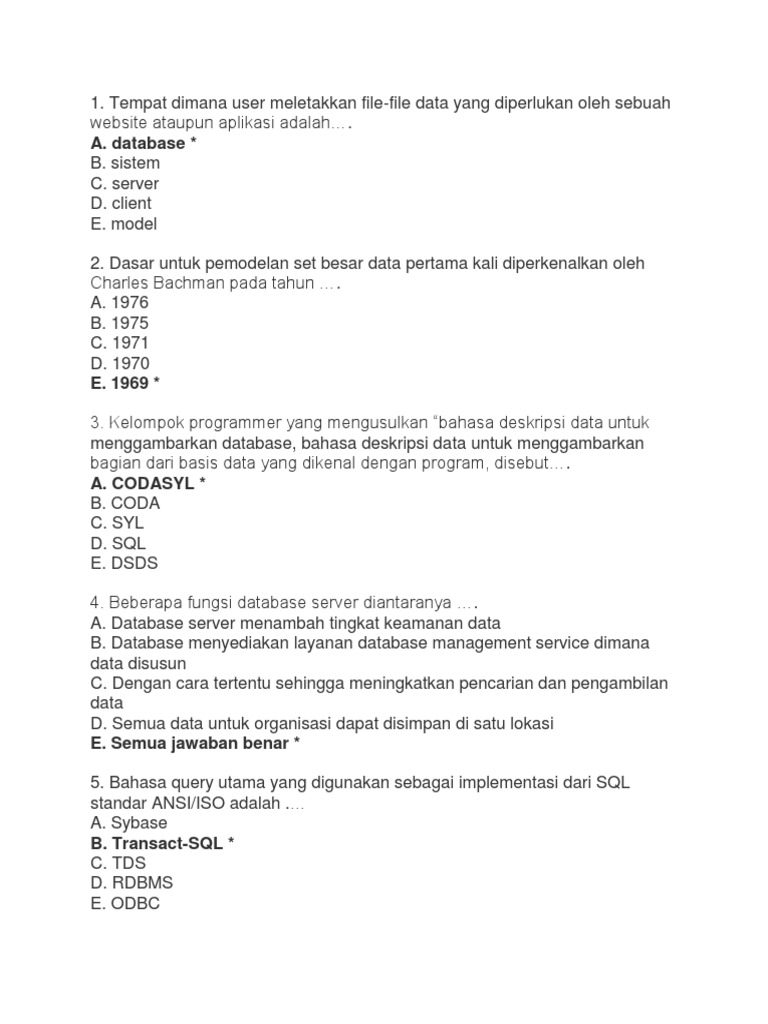 Tempat Penyimpanan Data dalam DBMS | PDF | Metode & Bahan Ajar ...