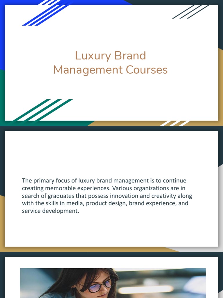 Luxury Brand Management Courses | PDF
