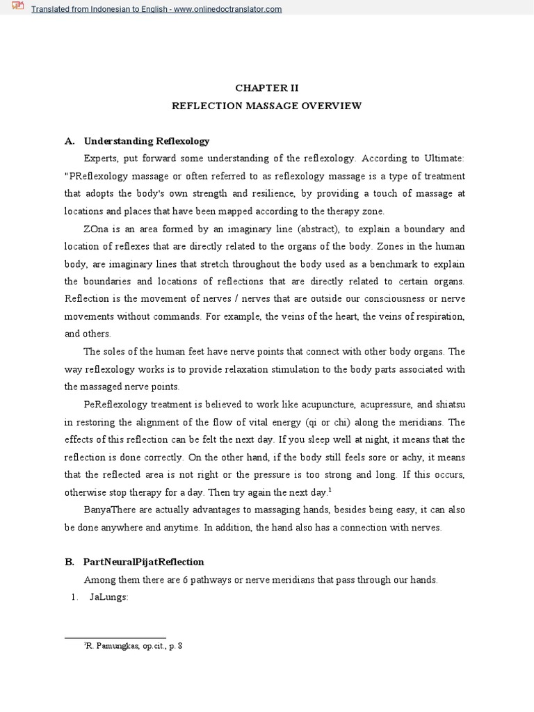 Reflection Massage Overview: R. Pamungkas, Op - Cit., P. 8 | PDF ...