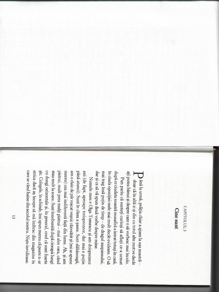 Olguta Si Un Bunic de Milioane - Capitolul 3 | PDF