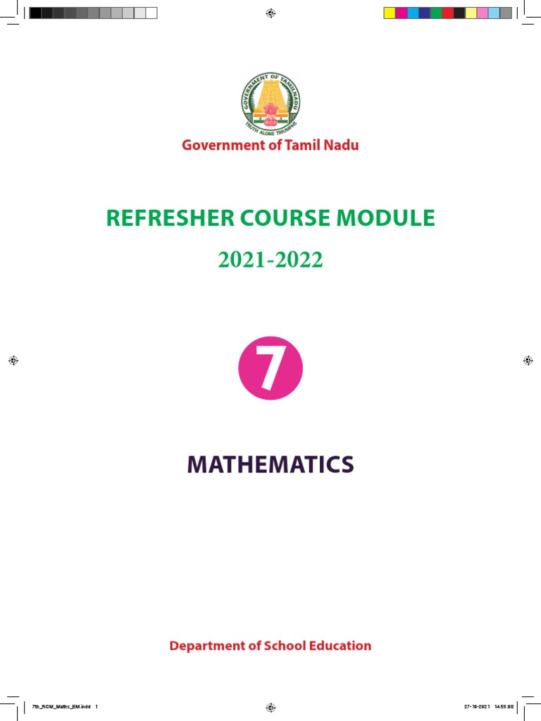 7th Grade Math Refresher | PDF | Number Theory | Abstract Algebra