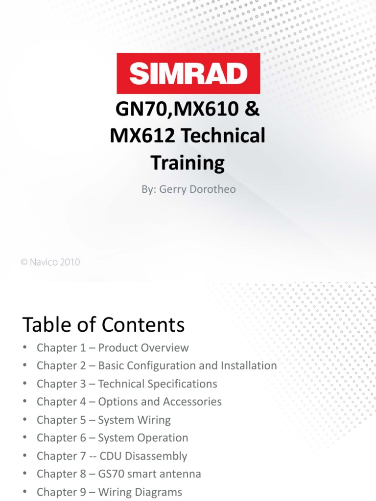 GN70 - MX610 and MX612 Techical Training - 022614 | PDF | Electrical ...