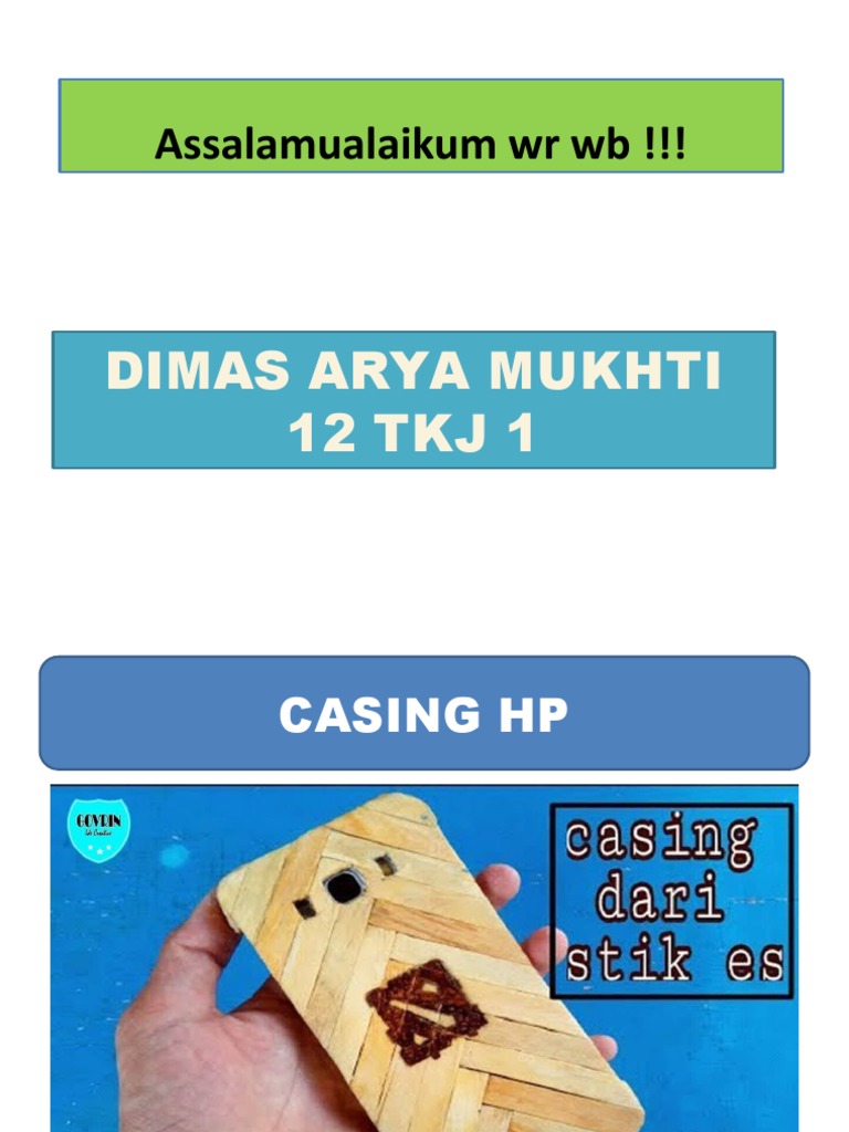 Cara Buat Casing HP | PDF