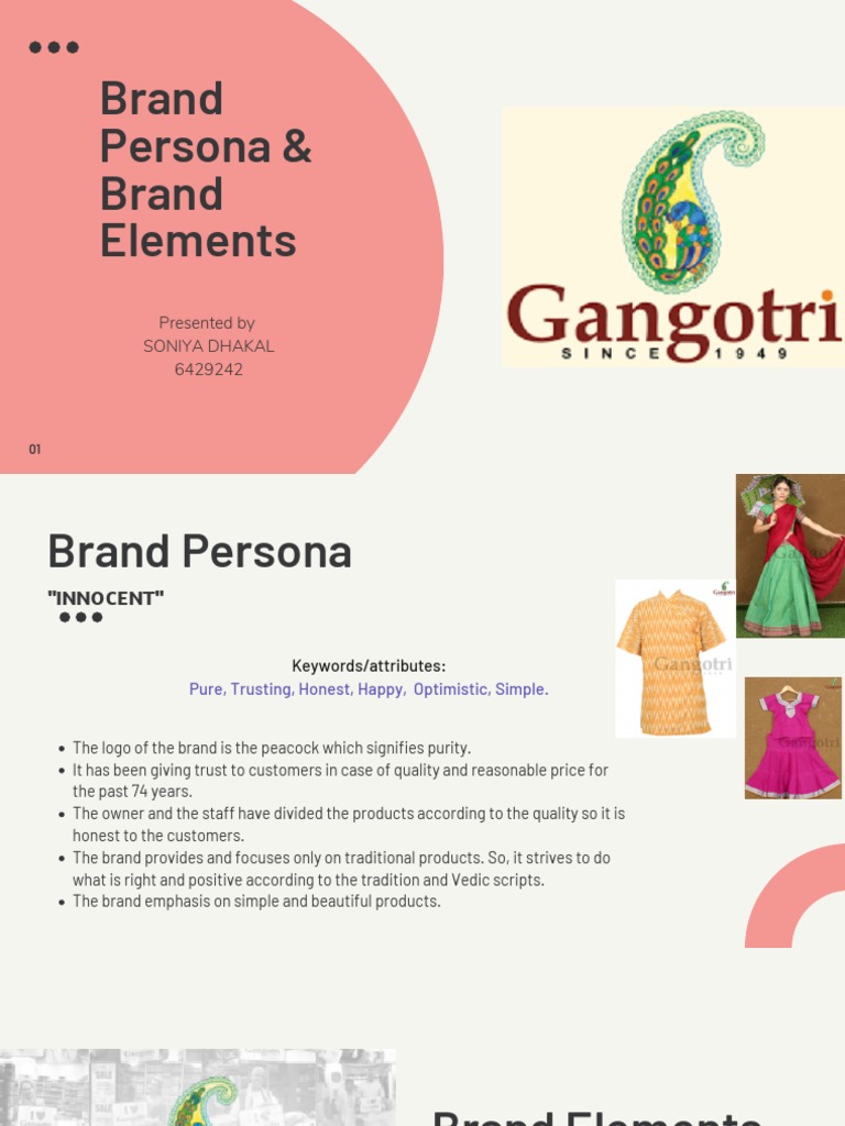 Gangotri Brand Persona and Elements | PDF | Brand | Logos