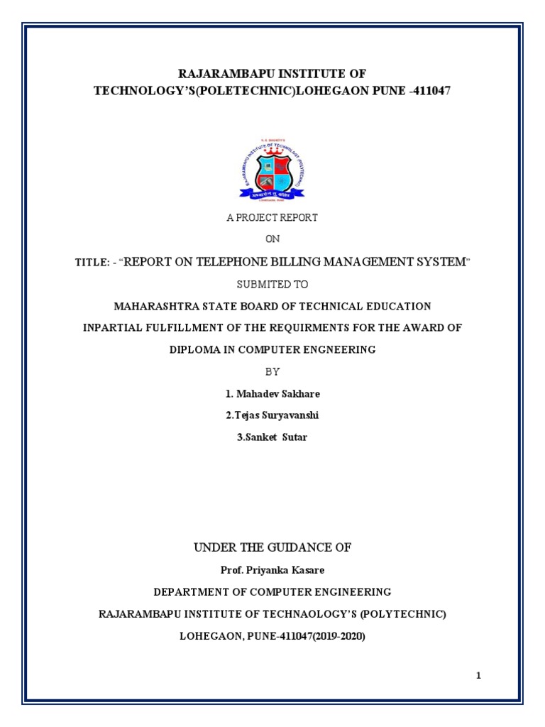 RPT Telephone Billing Management System | PDF | Data Structure | Data