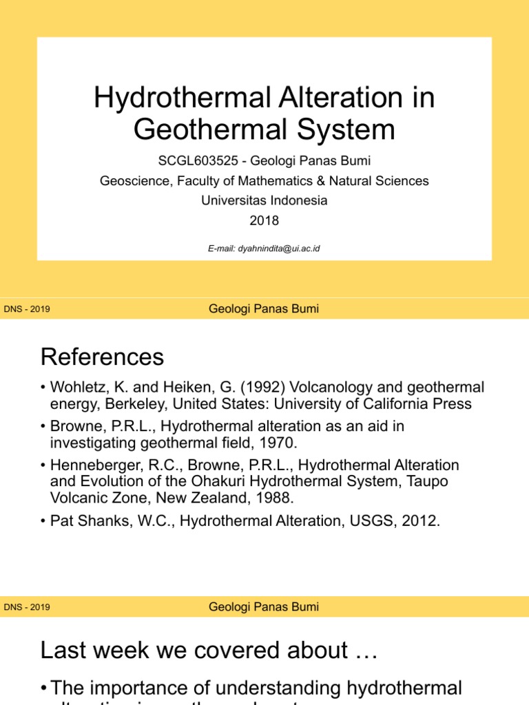 Understanding Hydrothermal Alteration Processes and Their Importance in ...