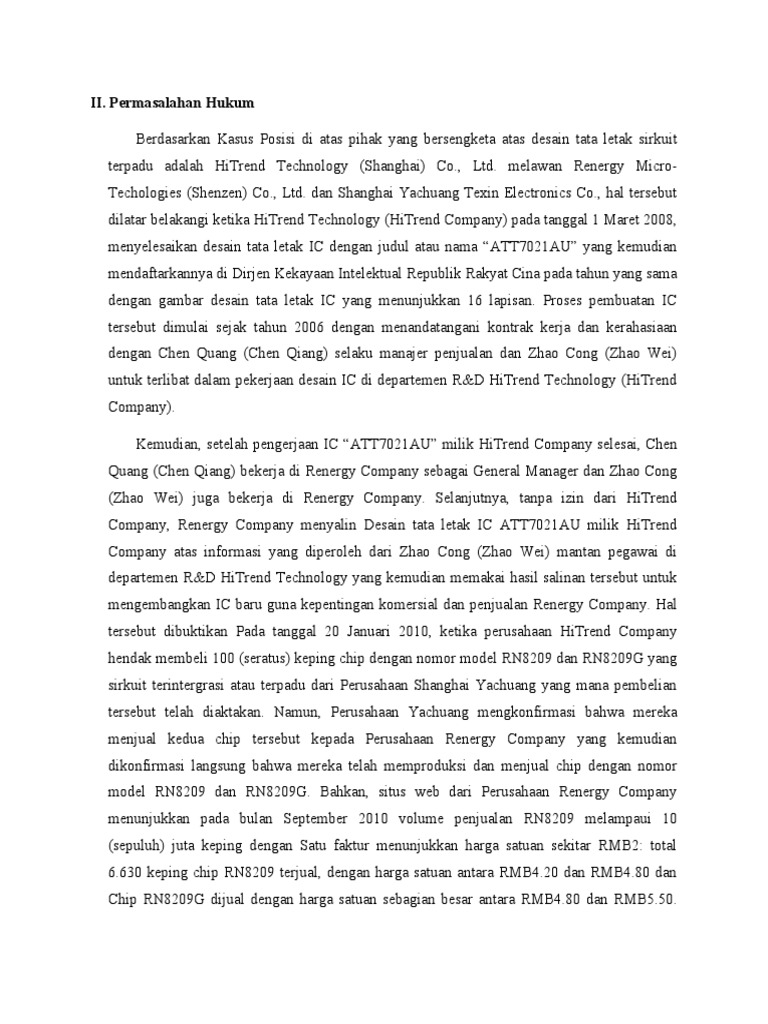 Permasalahan Hukum DTLST Edit | PDF