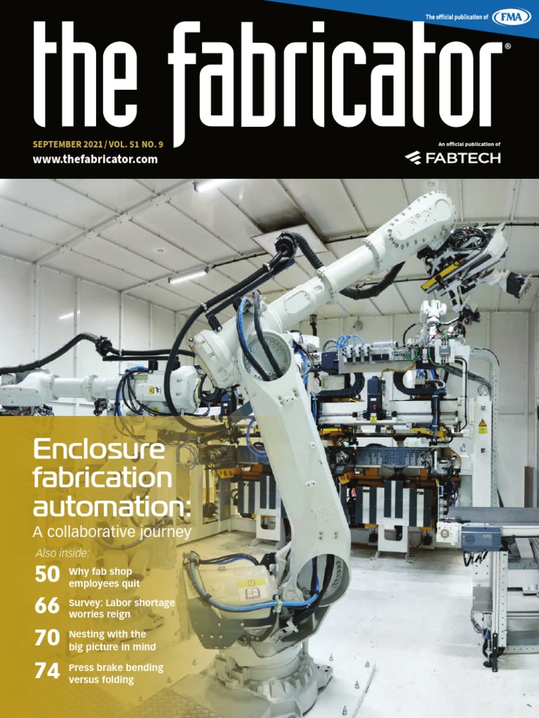 Fabricator202109 DL | PDF | Metal Fabrication | Automation