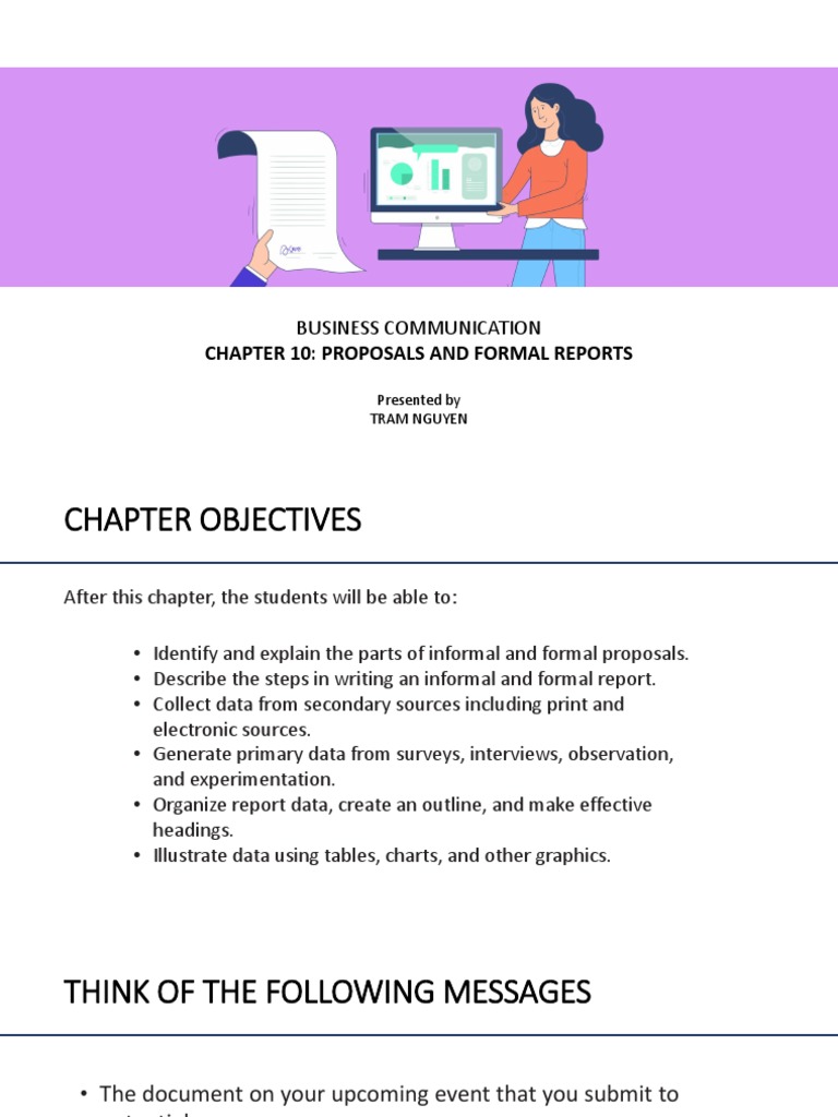 Chapter 10: Proposals and Formal Reports: Business Communication | PDF ...