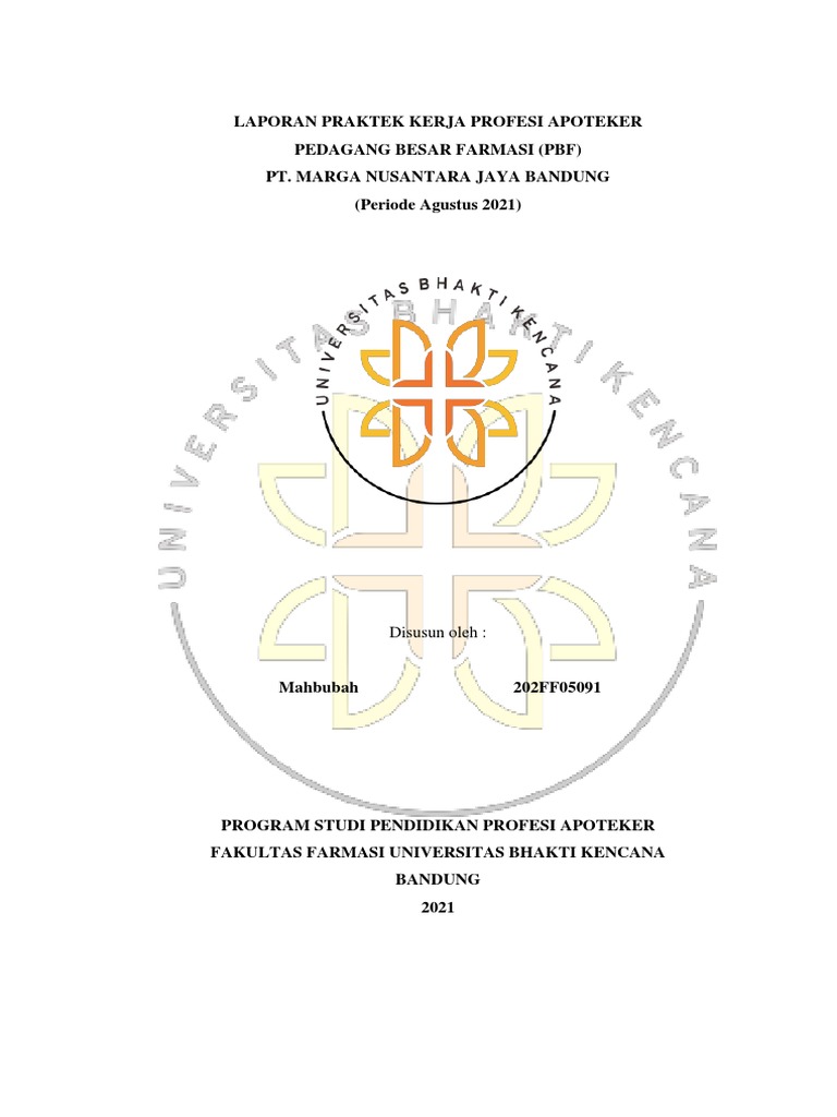 Pbf Laporan Pkpa Fix Pdf