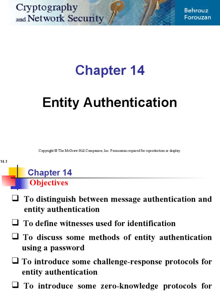 Entity Authentication | PDF | Authentication | Password
