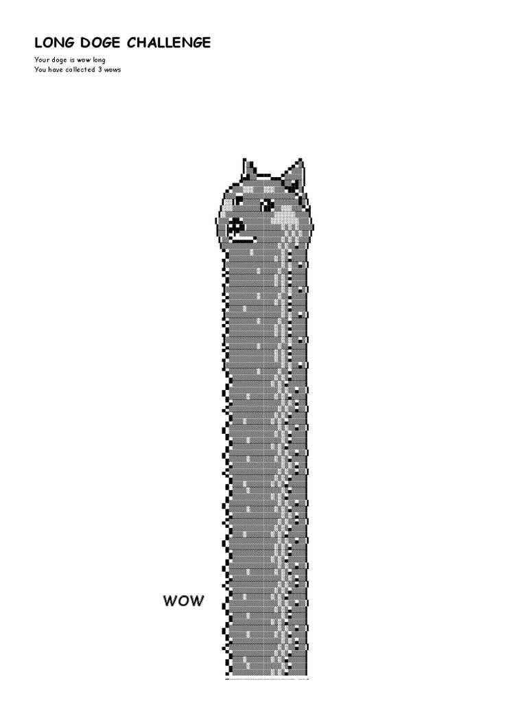 The Long Doge Challenge | PDF