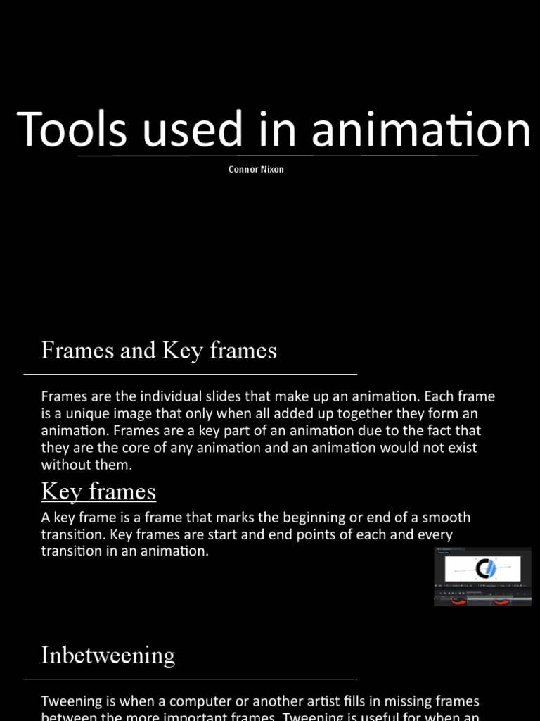 Task 1 - Tools Used To Make Animations | PDF